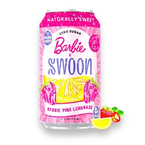 Barbie | Other | Limited Edition Barbie X Swoon Pink Lemonade Drink 2oz ...